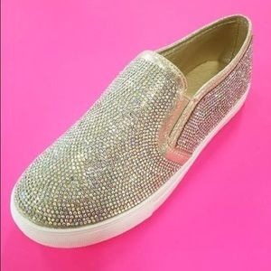 Shoes | Rhinestone Sneaker | Poshmark
